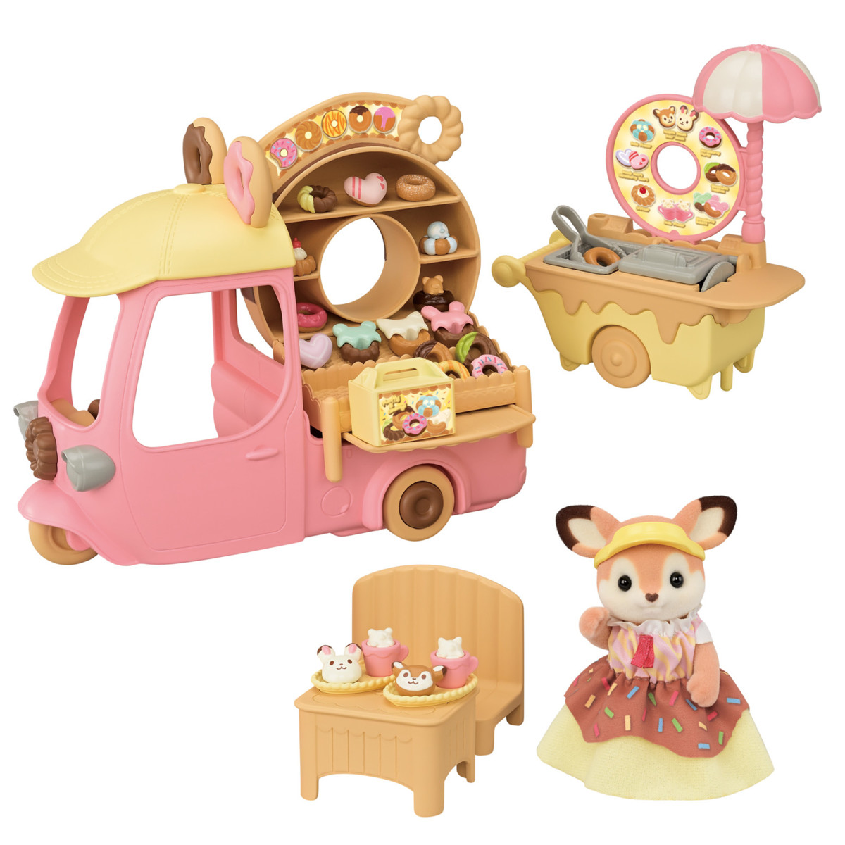 CALICO CRITTERS - DONUTS WAGON