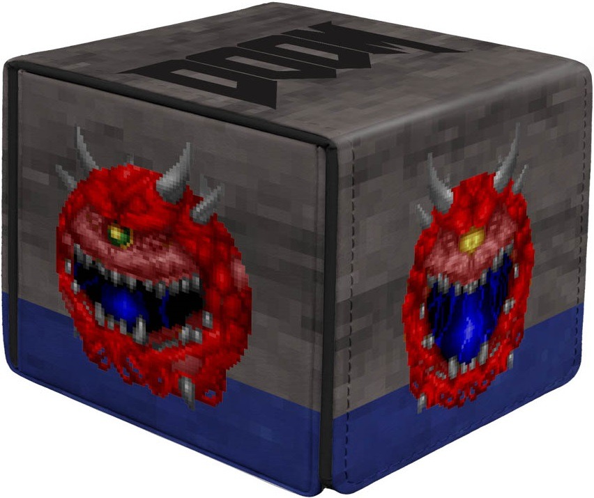 DOOM - BOÎTE POUR DECK "ALCOVE EDGE" - CACODEMON (100) - DOOM 1993