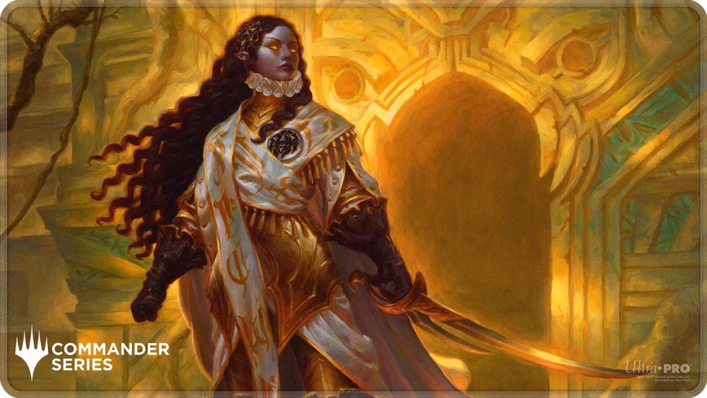 MAGIC THE GATHERING - SURFACE DE JEU À BORDS COUSUS - ELENDA, LA ROSE ...