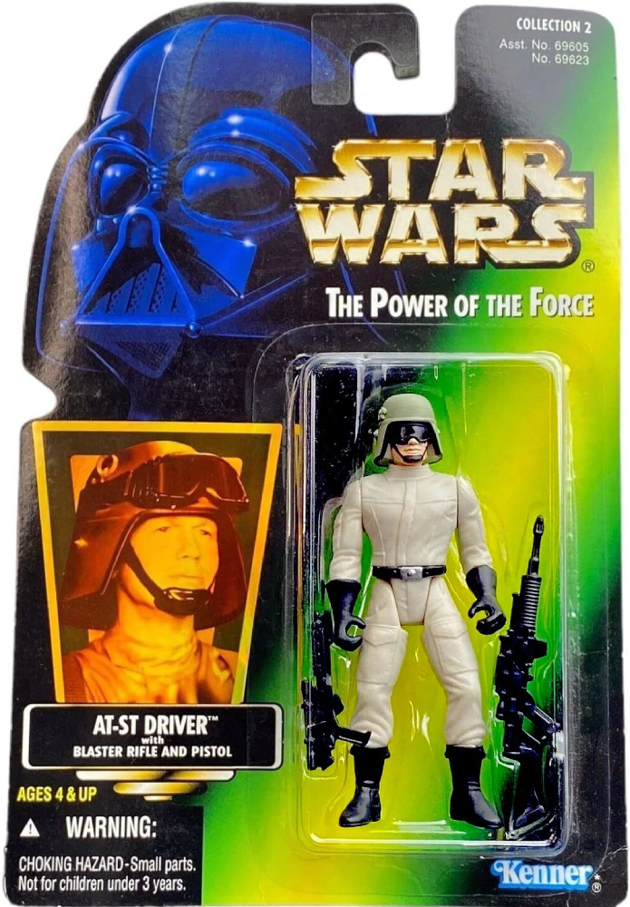 STAR WARS - AT-ST DRIVER FIGURE (4 INCH) - THE POWER OF THE FORCE