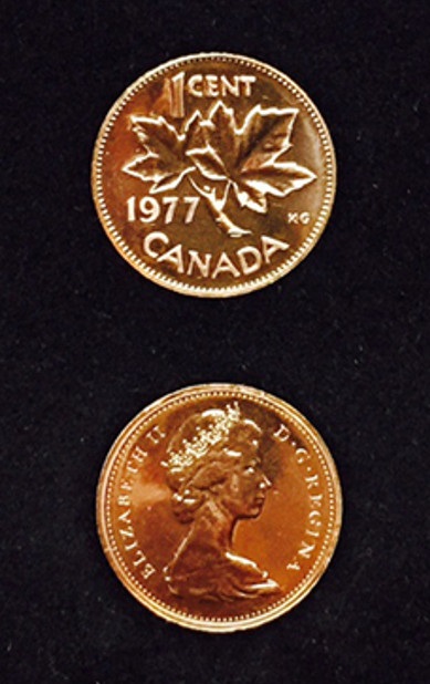 1-CENT - 1977 1-CENT (SP) - 1977 CANADIAN COINS