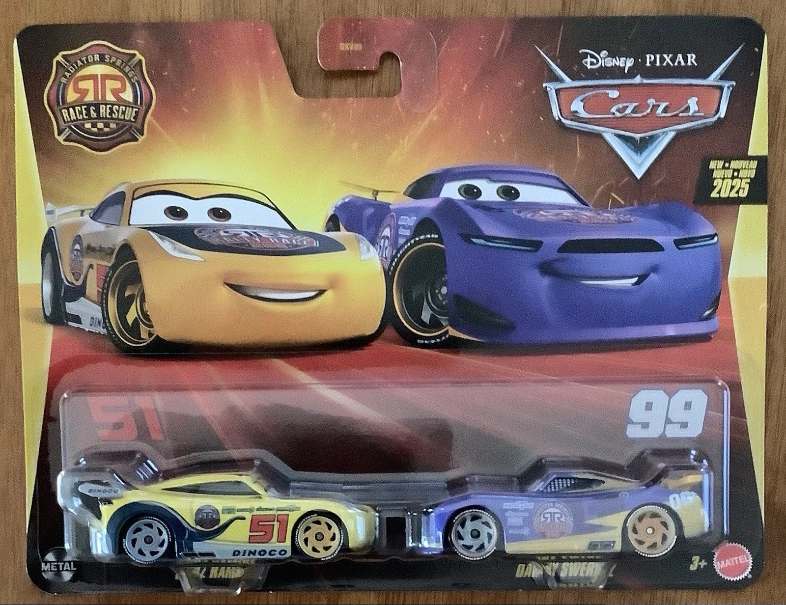 LES BAGNOLES - CRUZ RAMIREZ & DANNY SWERVEZ - 1/55 - RACE & RESCUE JDH48