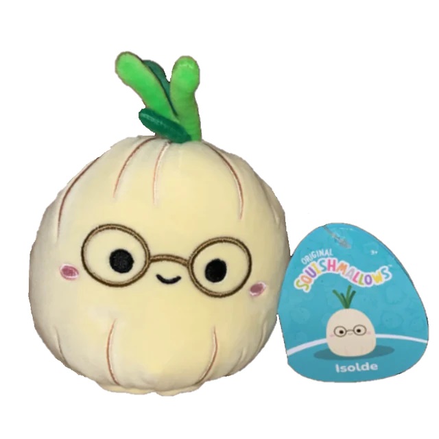 SQUISHMALLOWS - ISOLDE THE ONION PLUSH (8") - VEGGIE SQUAD