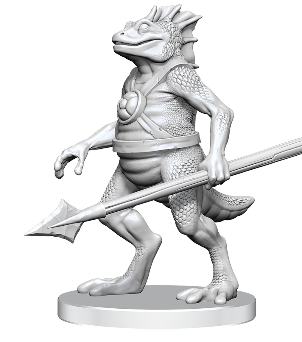D&D NOLZUR'S MARVELOUS MINIATURES UNPAINTED - CLASSIC TROGLODYTE - RPG ...