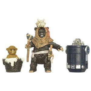 STAR WARS - LEEKTA & NIPPET (10 CM) BD04 - COLLECTION HERITAGE BD4
