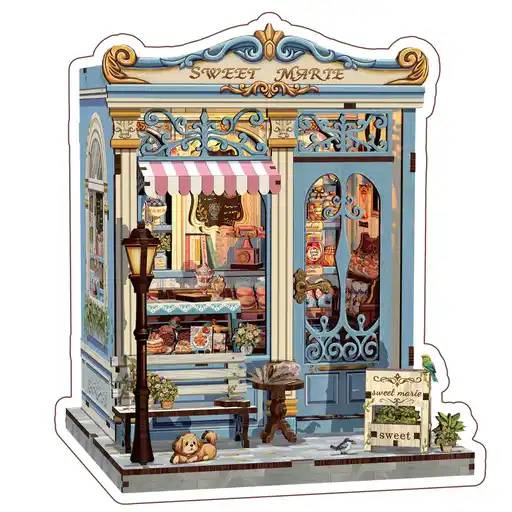 DIY MINIATURE HOUSES - SWEET MARIE (242 PIECES)