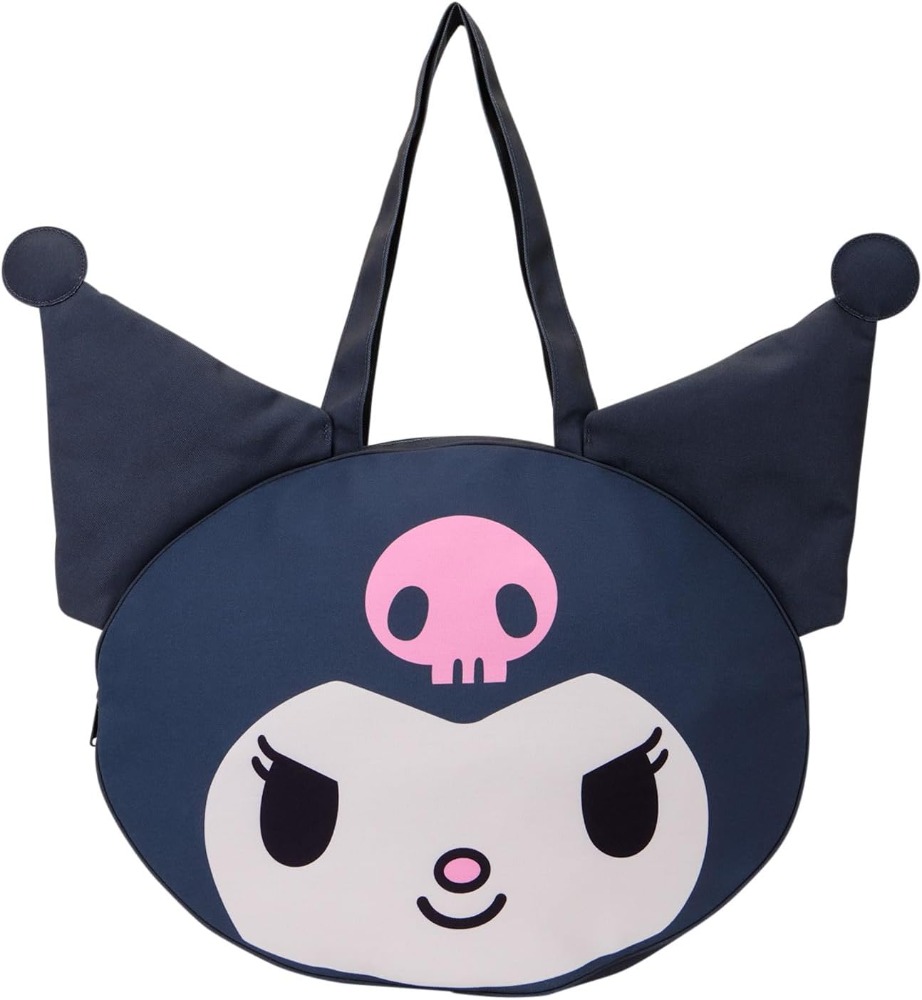 SANRIO - KUROMI COSPLAY CANVAS TOTE BAG - LOUNGEFLY