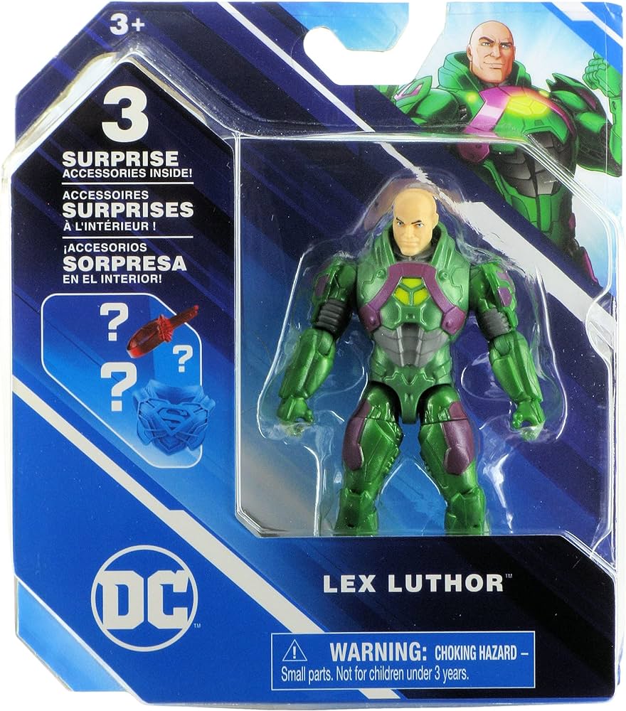 LEX LUTHOR - LEX LUTHOR FIGURE (4 INCHES) - DC COMICS