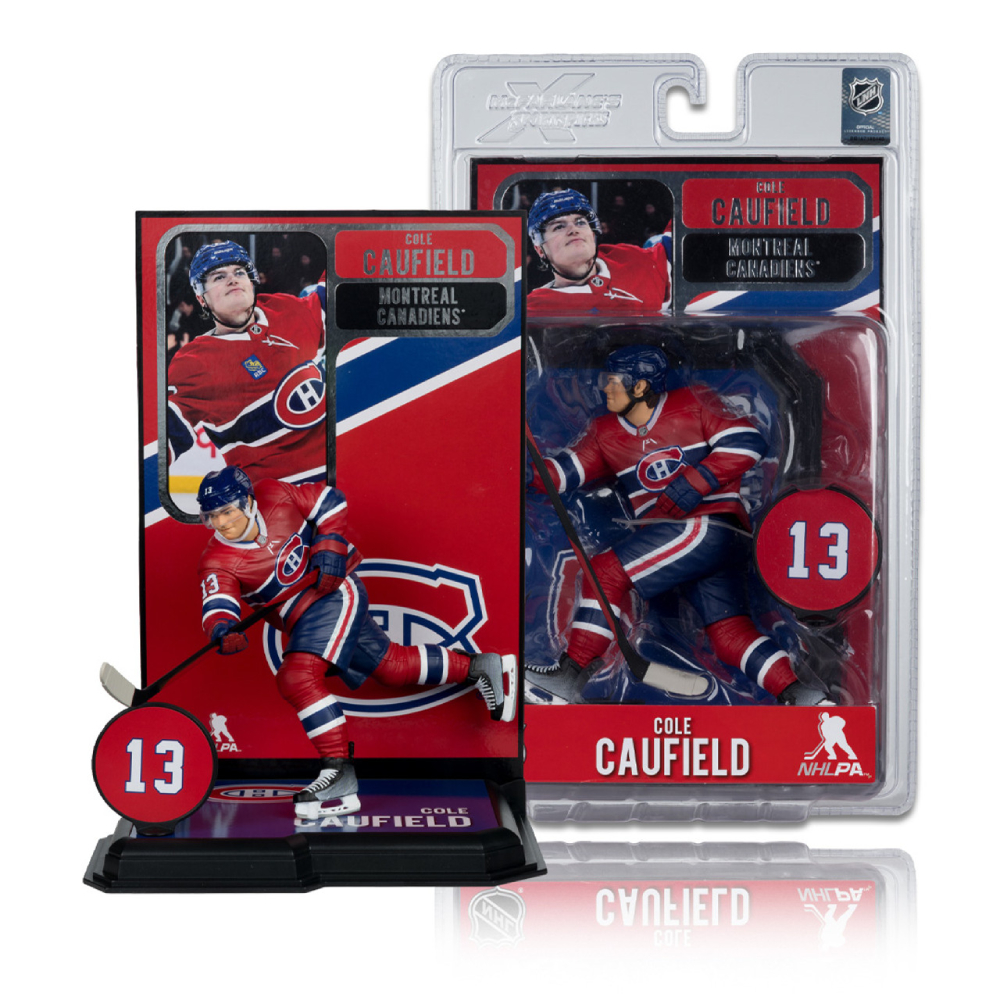 CANADIENS DE MONTRÉAL - #13 COLE CAUFIELD (18 CM) - MCFARLANE'S SPORTSPICKS