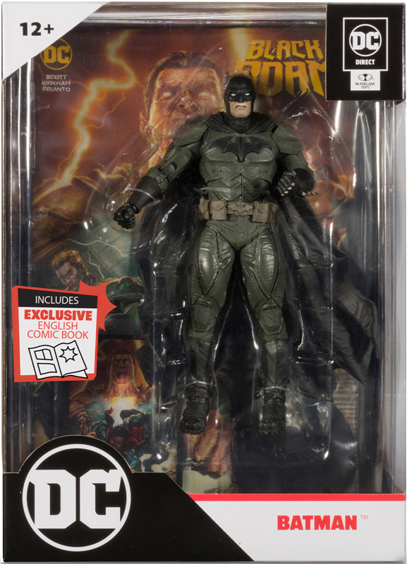 BATMAN - FIGURINE DE BATMAN+ COMIC BOOK EN ANGLAIS EXCLUSIF - MCFARLANE ...