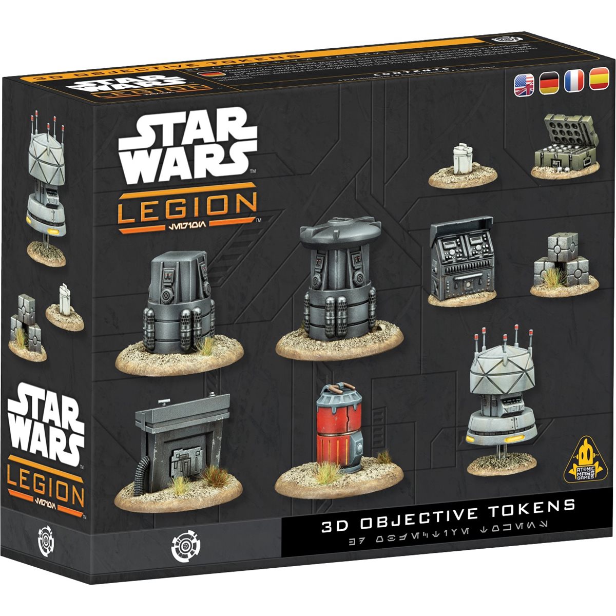 STAR WARS : LEGION - ACCESSORY - 3D OBJECTIVE TOKENS (ENGLISH)