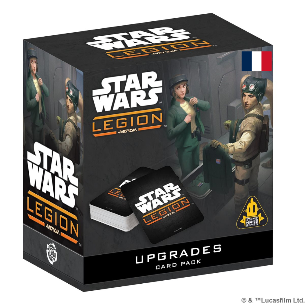 STAR WARS : LEGION - CARD PACK - UPGRADES (FRENCH)
