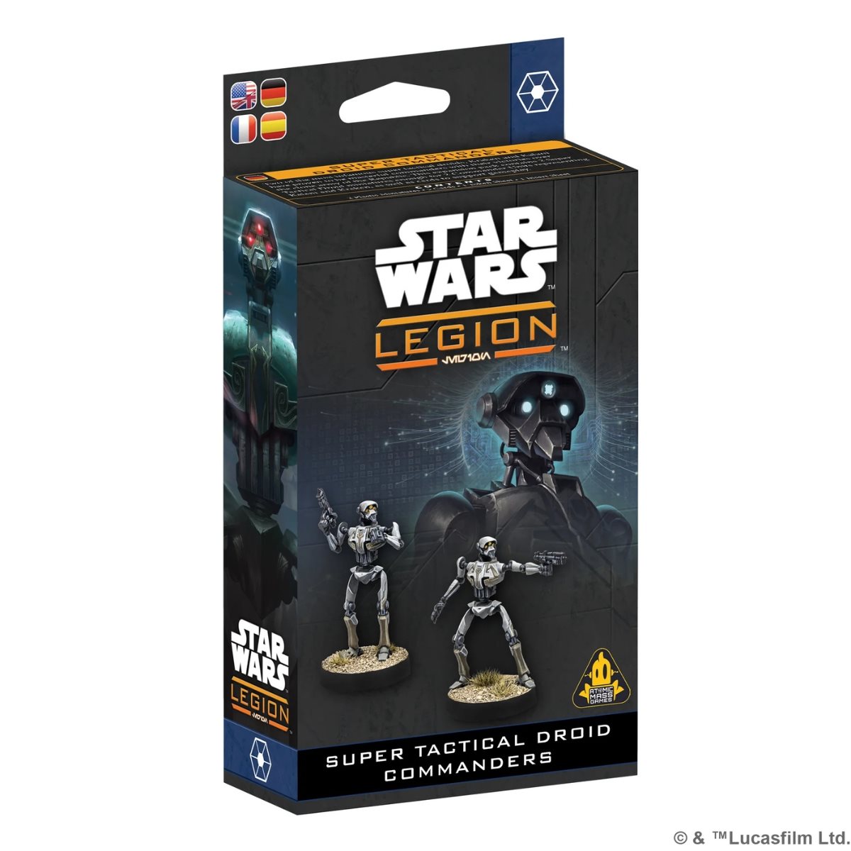 STAR WARS : LEGION - COMMANDER EXPANSION - SUPER TACTICAL DROID ...
