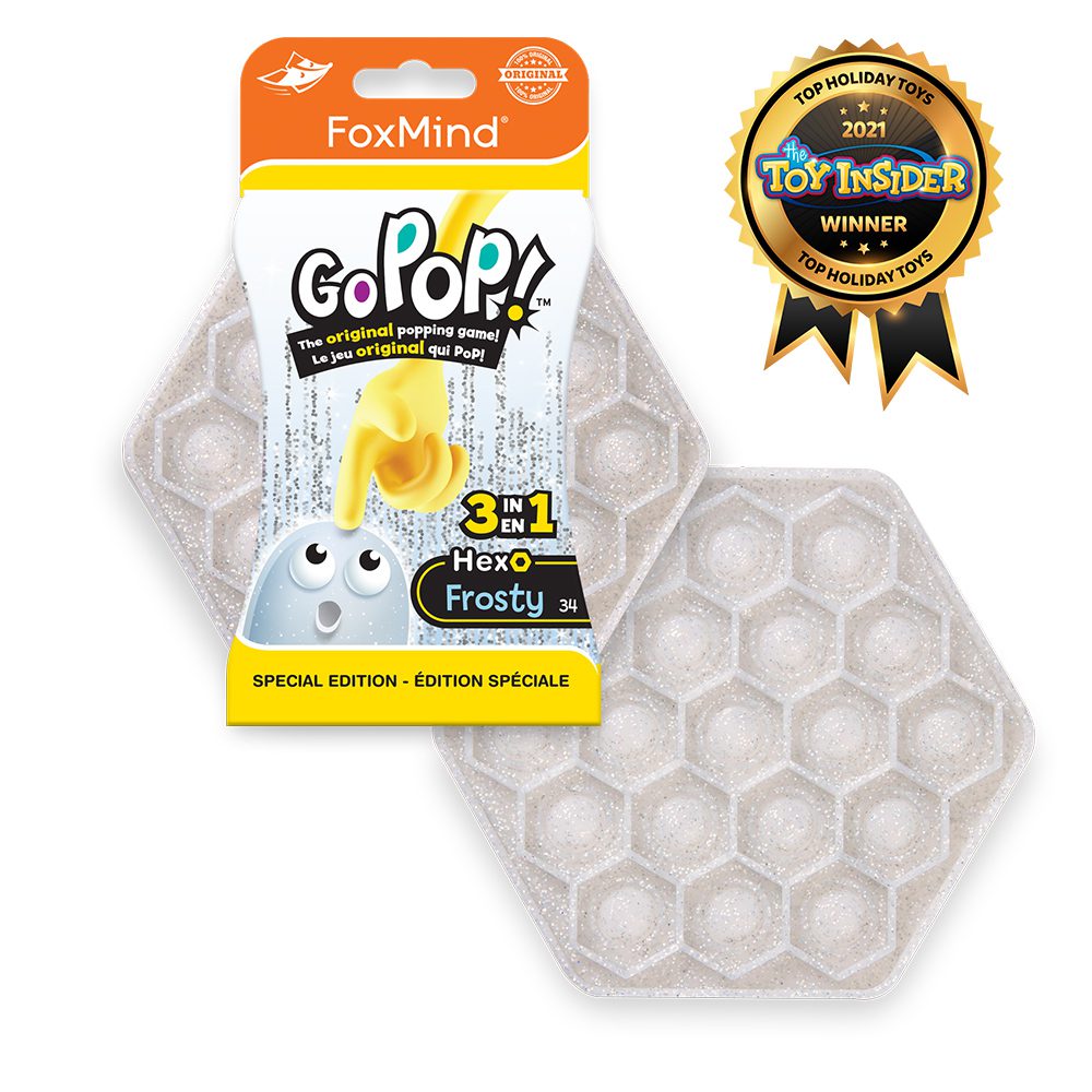 GO POP! - FROSTY GLITTER (BILINGUAL) - HEXO / CHILDREN'S GAMES