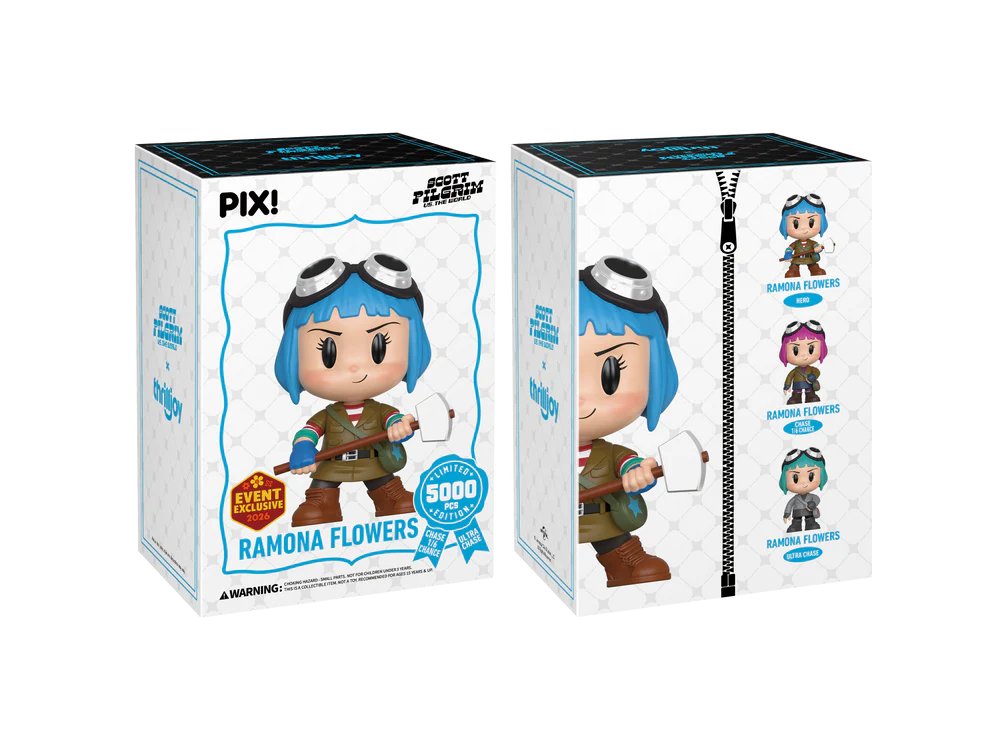 SCOTT PILGRIM - PIX! VINYL FIGURE OF RAMONA FLOWERS - 2026 SPRING EVENT ...
