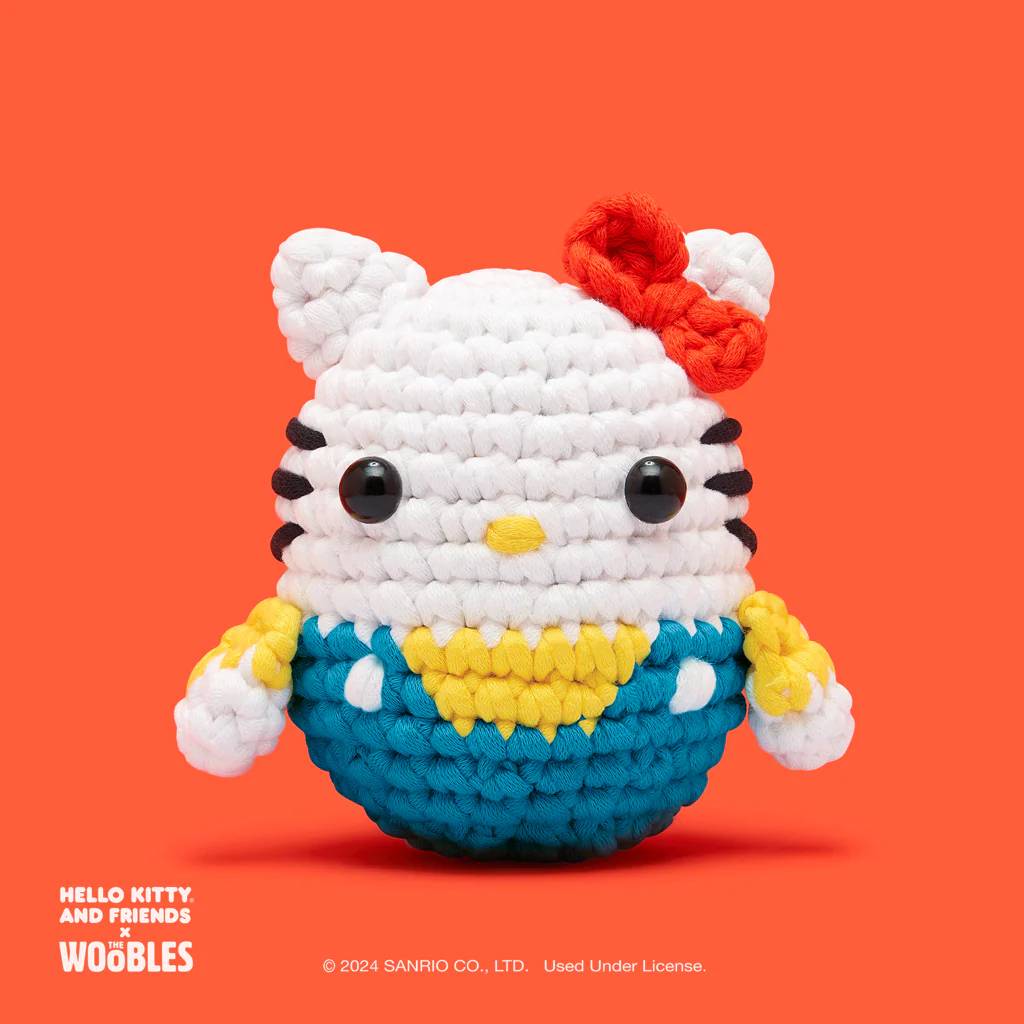 CRAFTS KNITTING - HELLO KITTY (ENGLISH) - WOOBLES