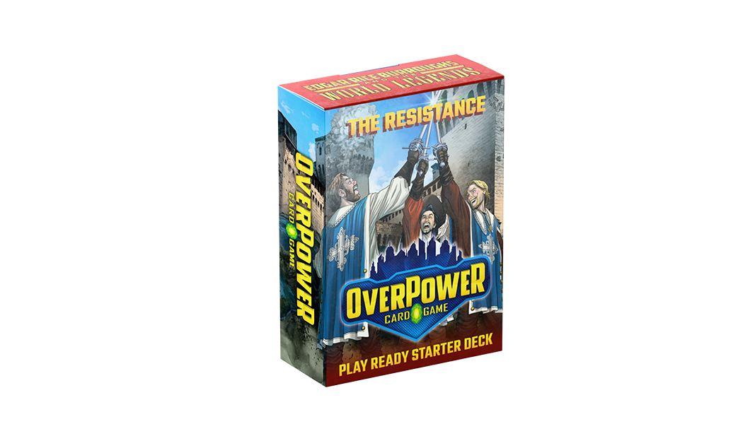 OVERPOWER - STARTER DECK - THE RESISTANCE (ENGLISH) - EDGAR RICE ...