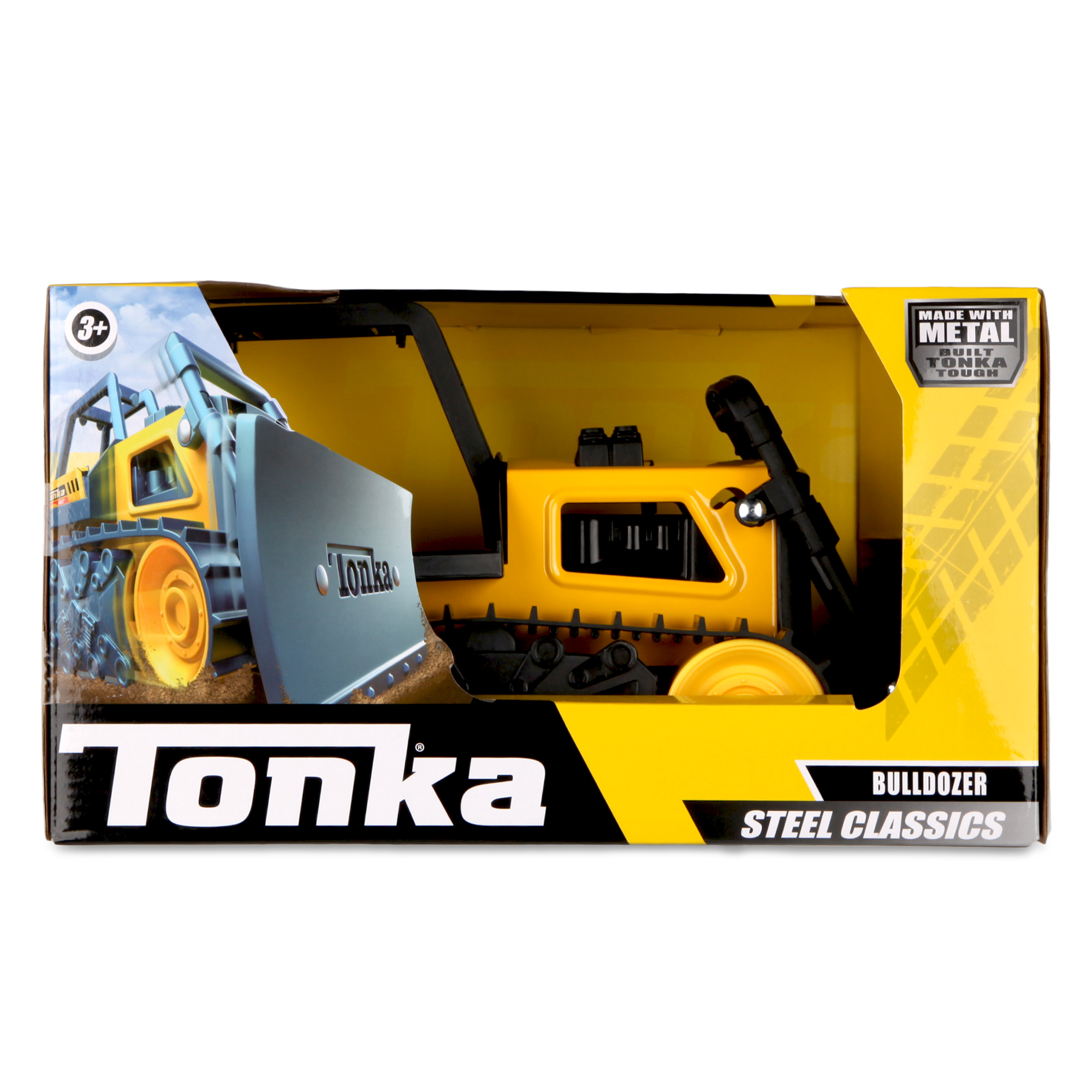TONKA - STEEL CLASSICS BULL DOZER (12.5 INCH)
