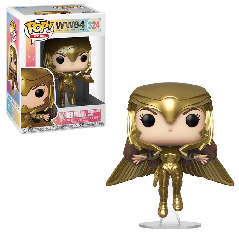 WONDER WOMAN - POP! VINYL FIGURE OF WONDER WOMAN (GOLDEN ARMOR FLYING ...
