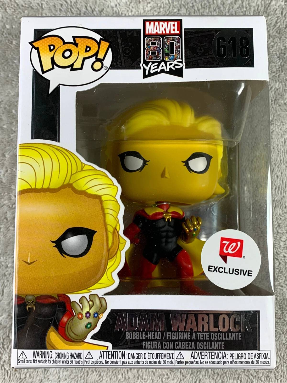 MARVEL - FIGURINE POP! EN VINYLE DE ADAM WARLOCK (SPECIAL EDITION) (10 ...