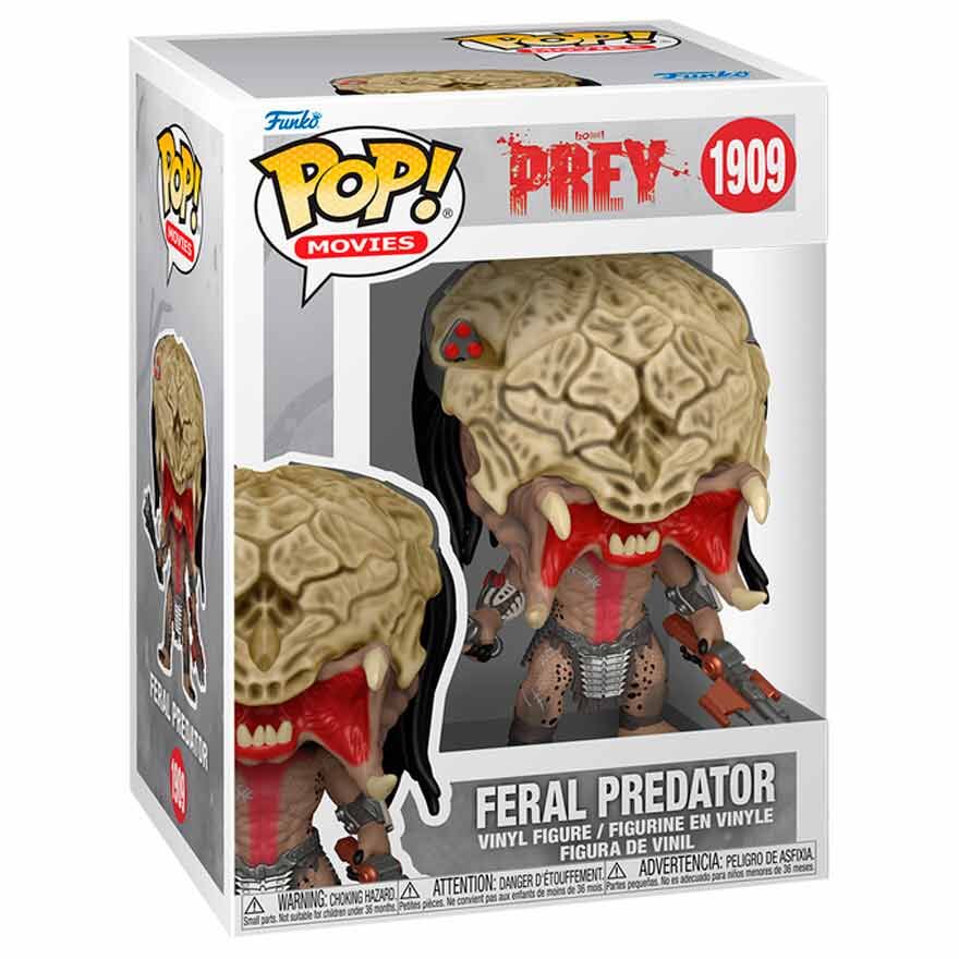 PREDATOR - POP! VINYL FIGURE OF FERAL PREDATOR (4 INCH) - PREY 1909