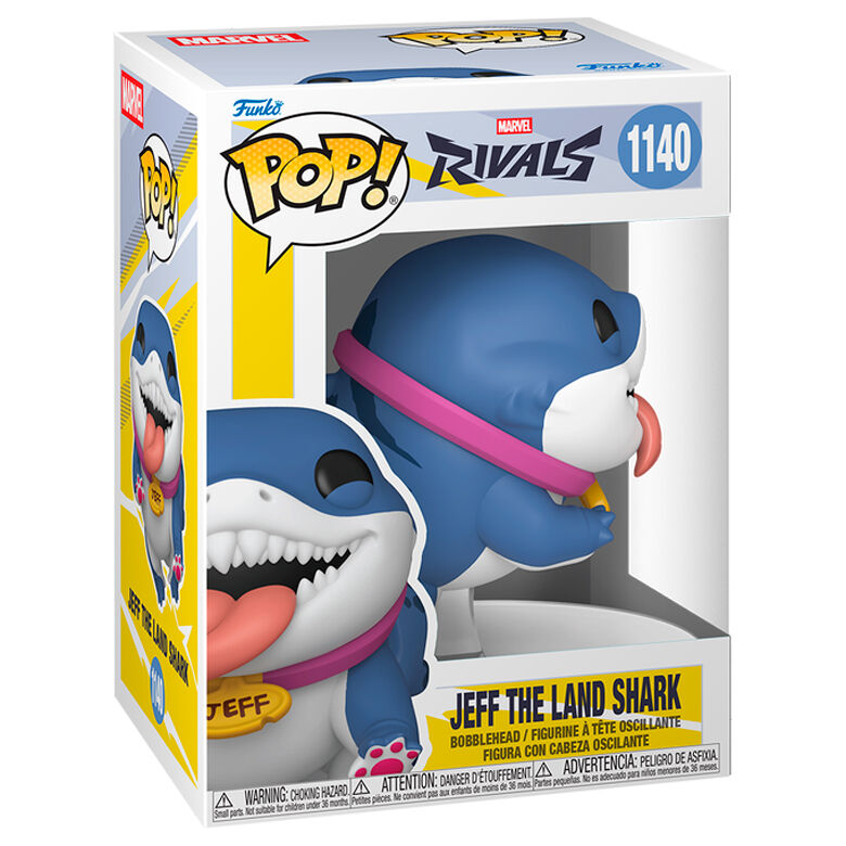 MARVEL - FIGURINE POP! EN VINYLE DE JEFF LE REQUIN TERRESTRE (10 CM ...