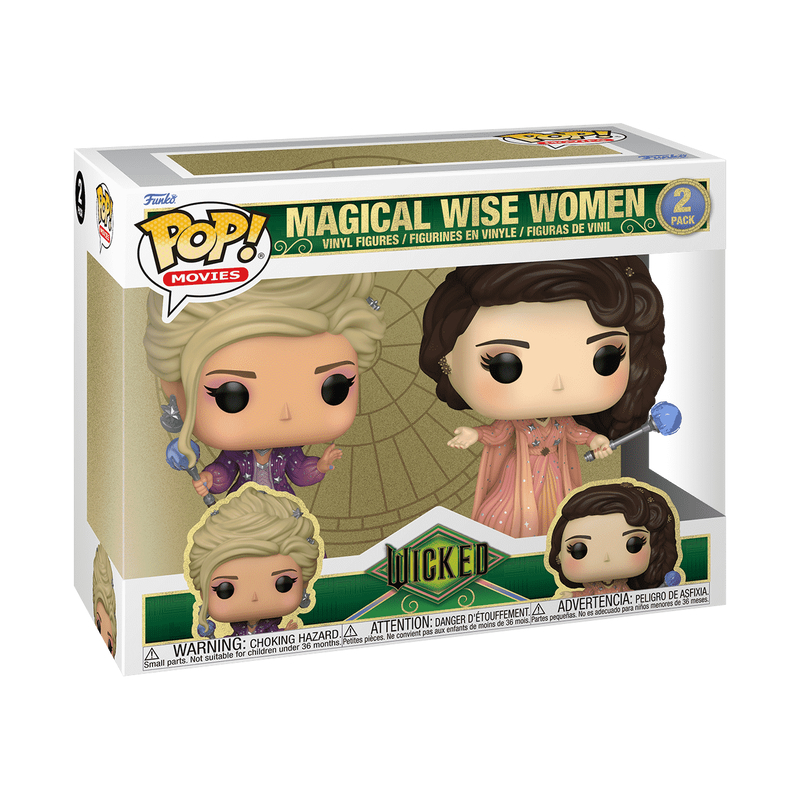 WICKED - ENSEMBLE DE 2 FIGURINES POP! D'IDIAN MENZEL ET KRISTIN ...