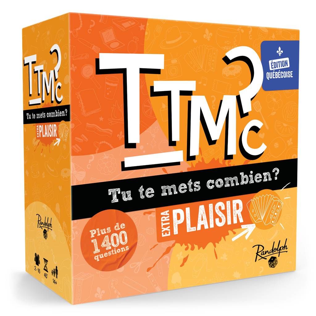 TTMC - TU TE METS COMBIEN ? - JEU DE BASE - EXTRA PLAISIR (FRANÇAIS)