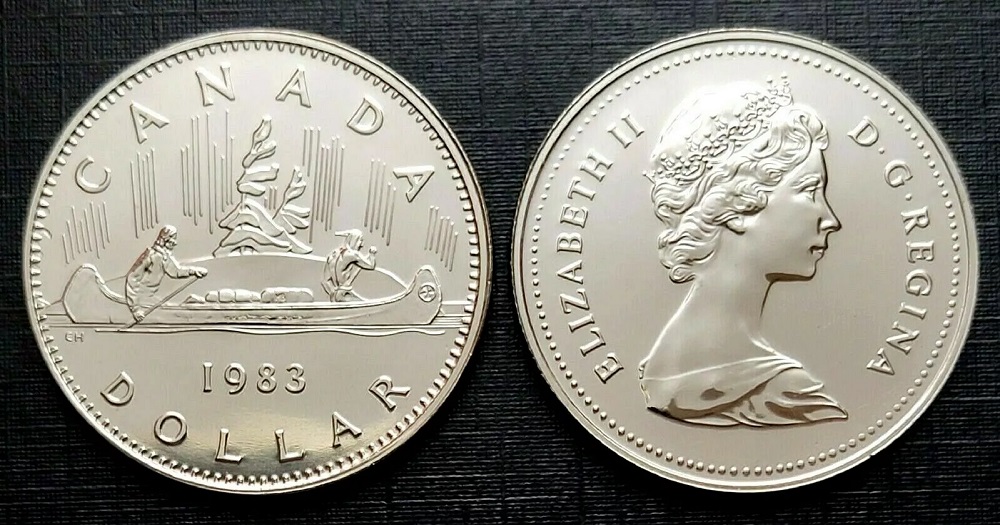1-DOLLAR - 1983 1-DOLLAR - VOYAGEUR (SP) - PIÈCES DU CANADA 1983
