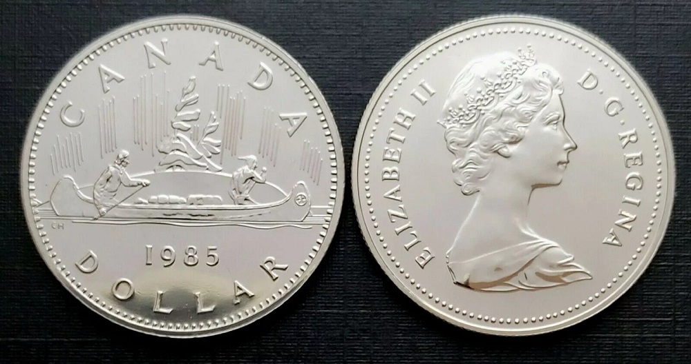 1-DOLLAR - 1985 1-DOLLAR - VOYAGEUR (SP) - PIÈCES DU CANADA 1985