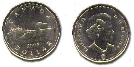 1-DOLLAR - 2006 "RCM LOGO" 1-DOLLAR - 2006 CANADIAN COINS