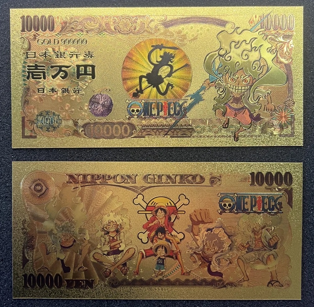 HUMORISTIC NOTES - ONE PIECE: LUFFY GEAR 5 (VERSION 2) - JAPAN 10,000 ...