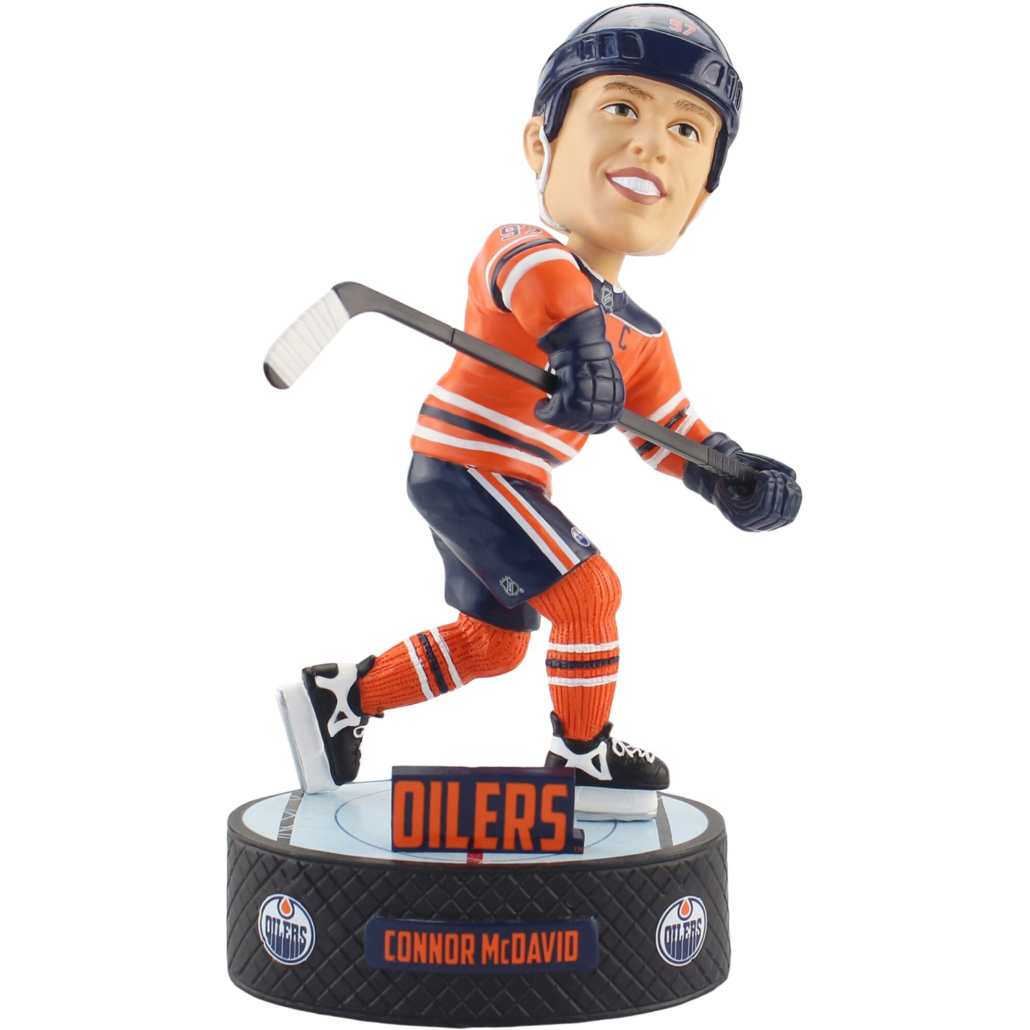 EDMONTON OILERS - CONNOR MCDAVID PLATINUM SERIES BOBBLE HEAD