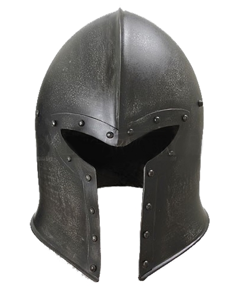 HELMETS - VISORED BARBUTA HELMET EPIC DARK