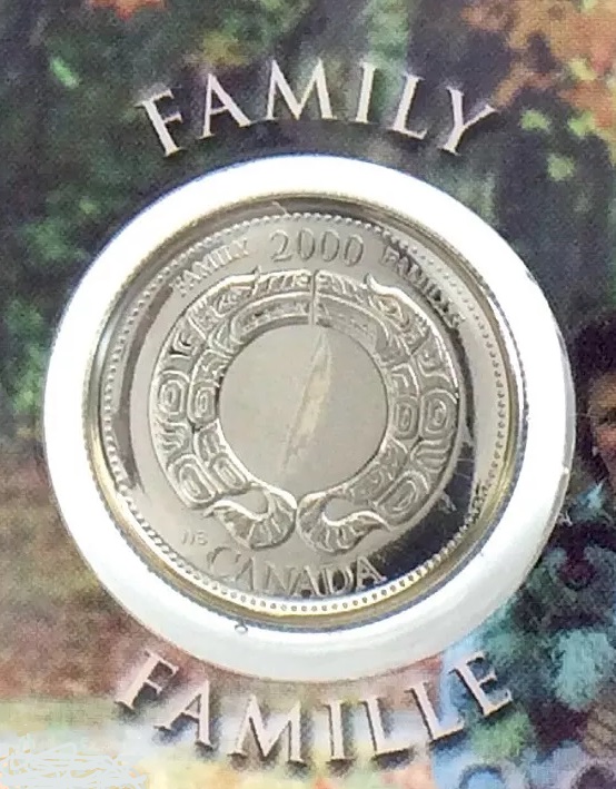25 CENTS - 25 CENTS 2000 - FAMILLE (PL) - 2000 CANADIAN COINS 08