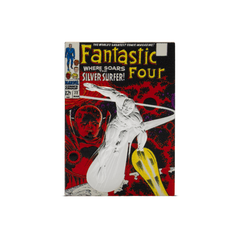 SILVER SURFER - COMIX™: ART IN MOTION - THE FANTASTIC FOUR™: COMIC #72 ...