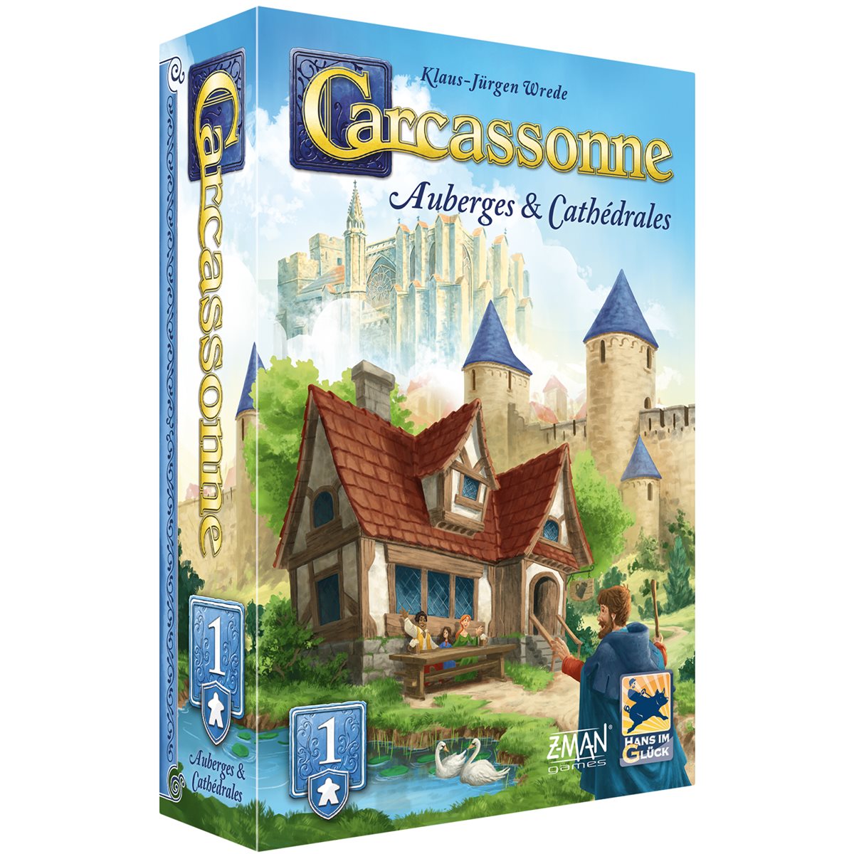 CARCASSONNE - EXPANSION #1 - AUBERGES & CATHEDRALES (ENGLISH) #1