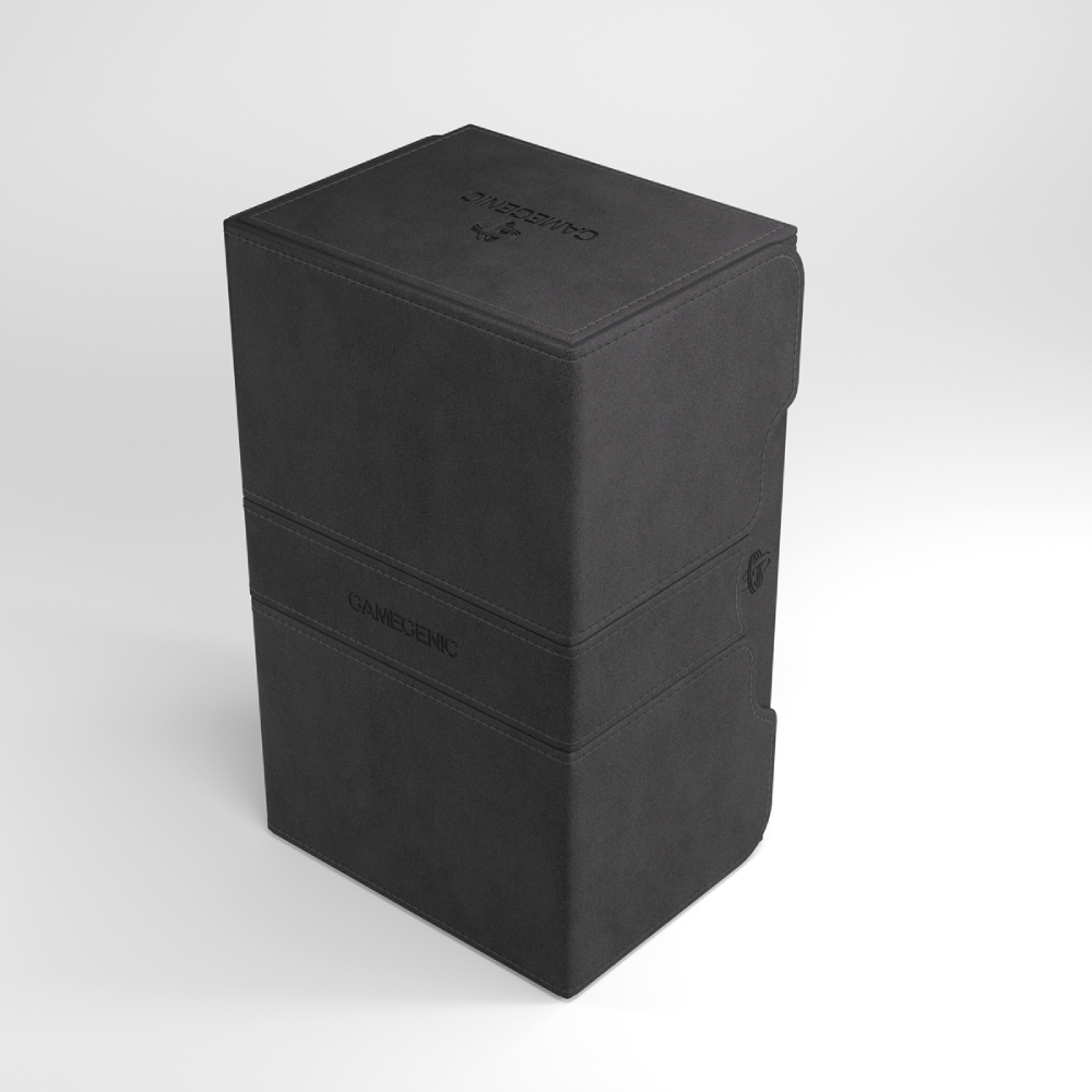 GAMEGENIC - CONVERTIBLE DECK CASE (200+) - BLACK - STRONGHOLD XL
