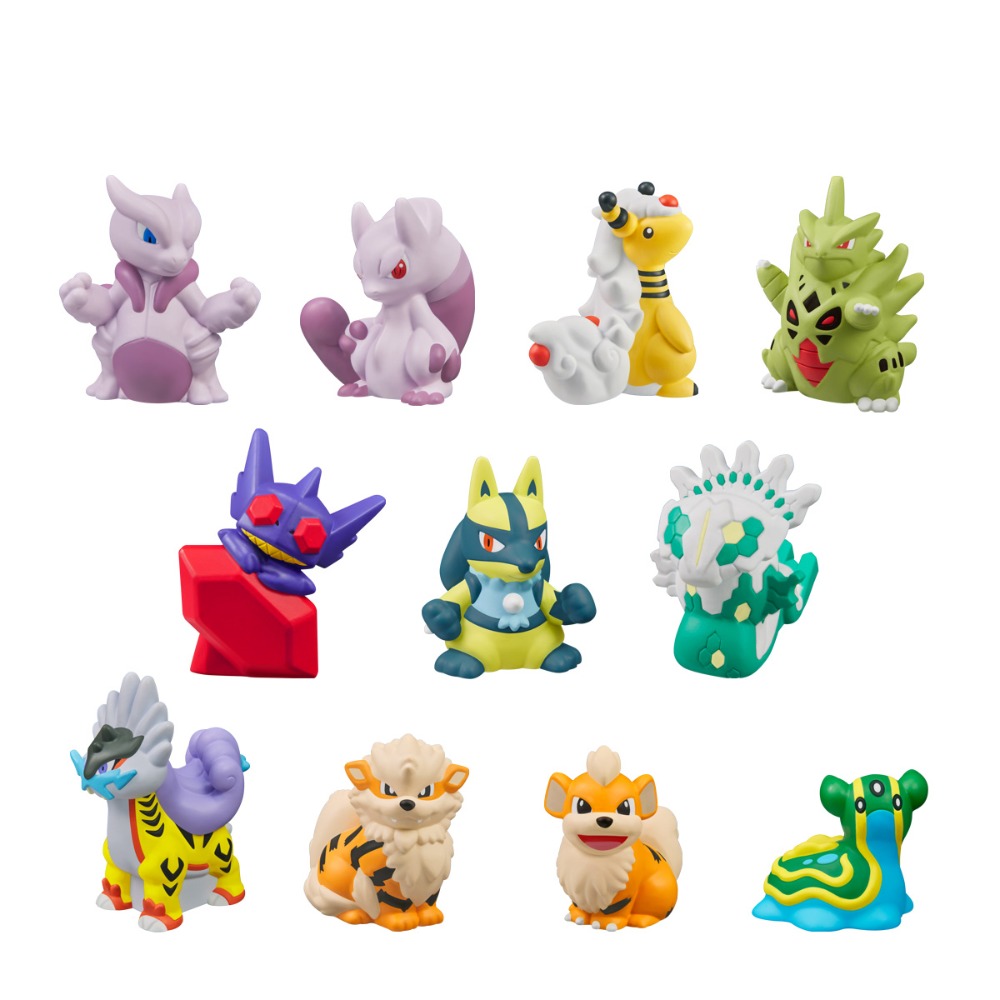 POKEMON - RANDOM POKEMON KIDS MINI FIGURE - MEGA EVOLUTION - SHOKUGAN
