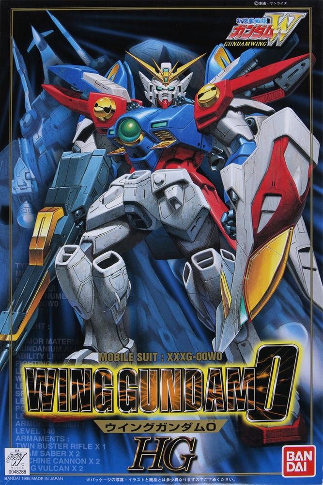 GUNDAM - HG - NEW MOBILE REPORT GUNDAM WING - XXXG-00W0 WING GUNDAM ...