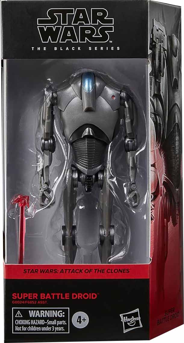 STAR WARS - SUPER BATTLE DROID FIGURE (6 INCH) - THE BLACK SERIES