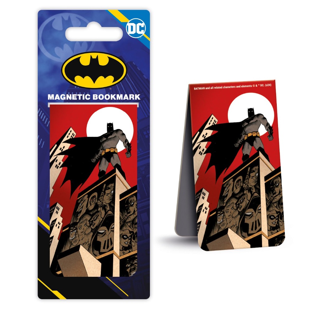 BATMAN - SIGNET MAGNETIQUE "VILLAIN SKYLINE" - DC COMICS