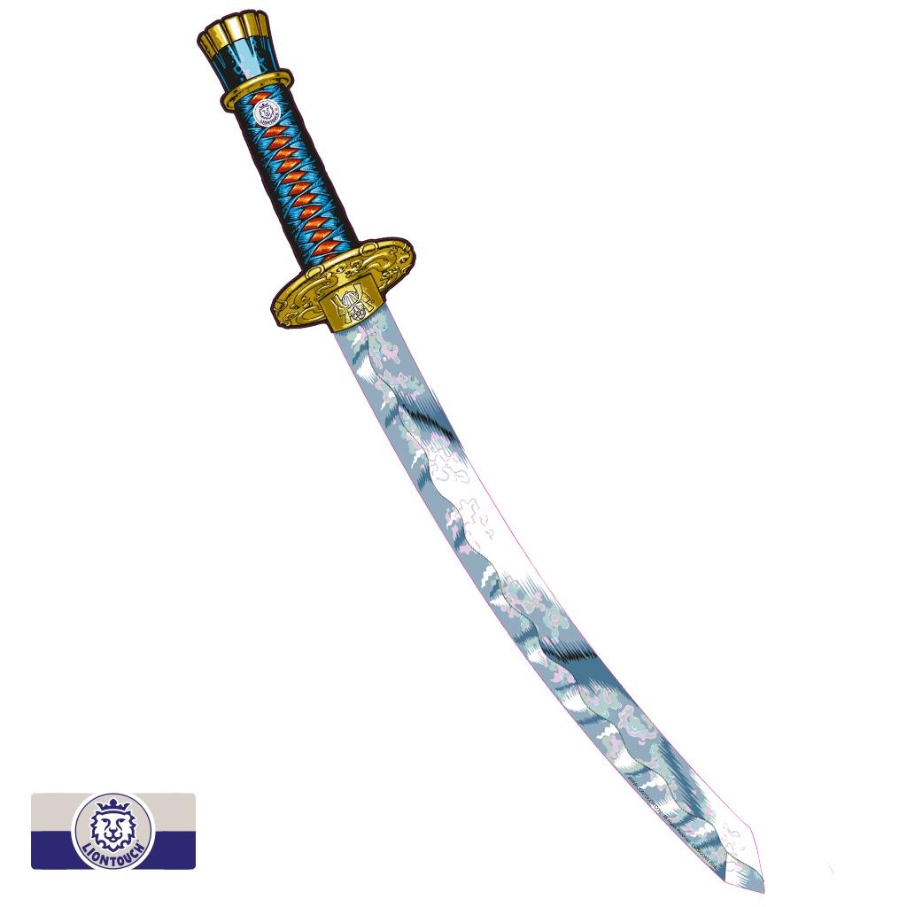 SAMURAI - ÉPÉE - SAMURAI - BLEU (43 CM) (ENFANT) / ACCESSOIRES / ARMES