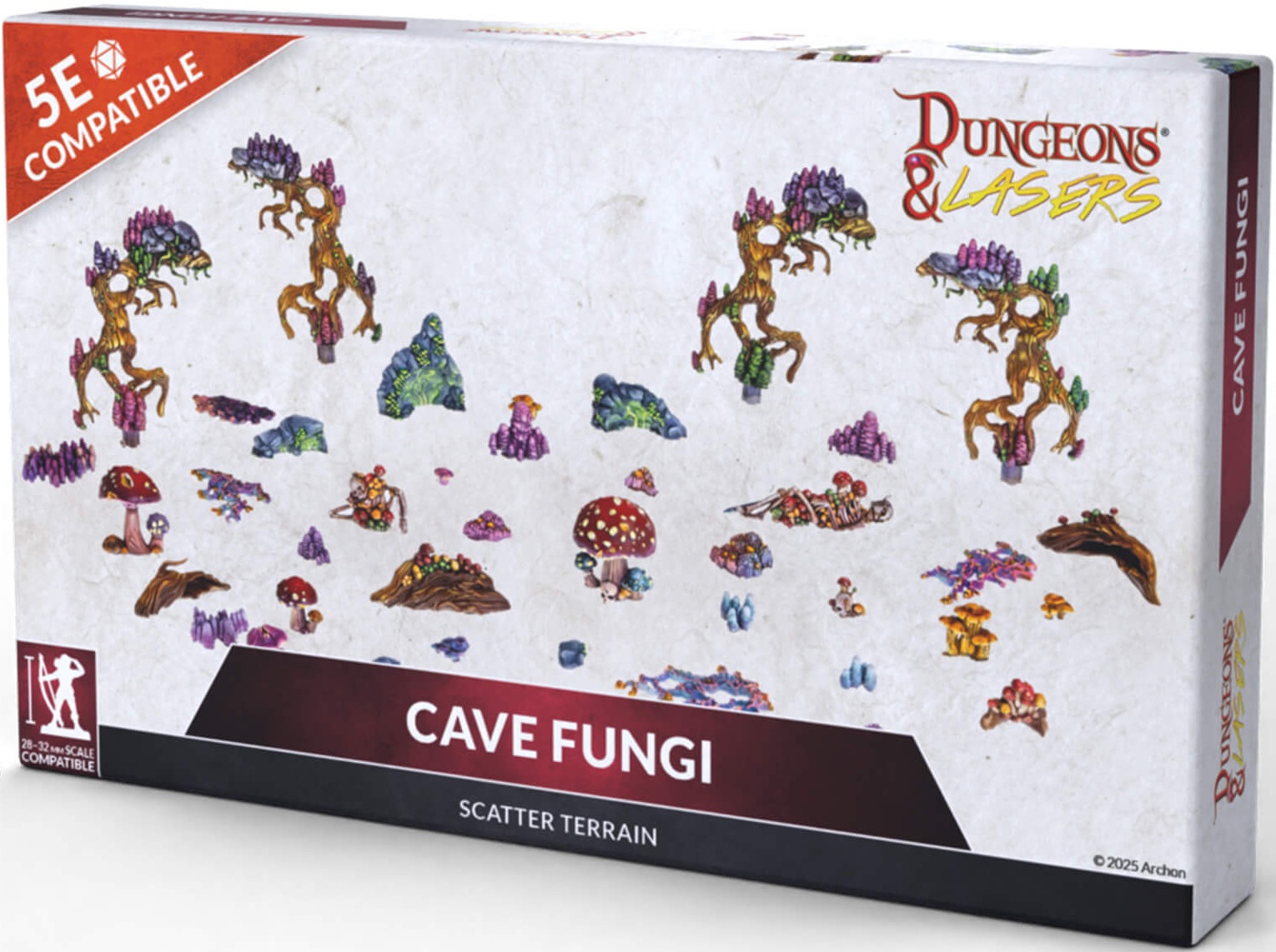 DUNGEONS & LASERS: UNPAINTED TERRAIN - CAVE FUNGI: SCATTER TERRAIN ...