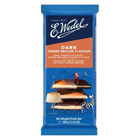 E.WENDEL - DARK CHOCOLATE CREME BRÛLÉE FLAVOUR