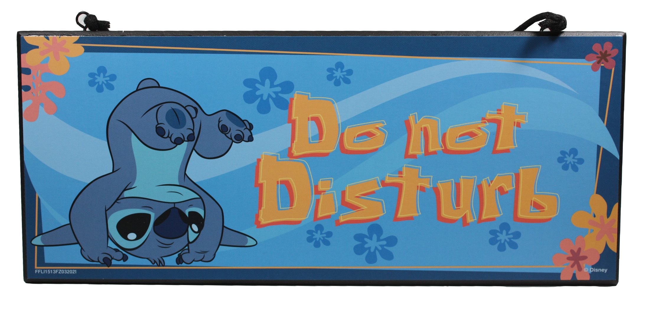 LILO AND STITCH - HANGING REVERSIBLE "DO NOT DISTURB" SIGN