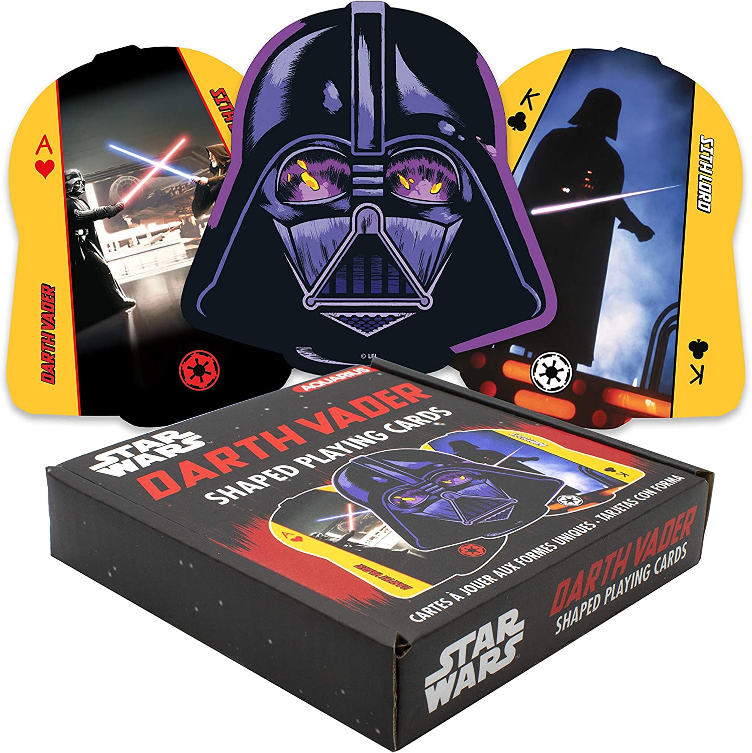 SHAPED PLAYING CARDS - DARTH VADER - STAR WARS / CARDS / MISCELLANEOUS