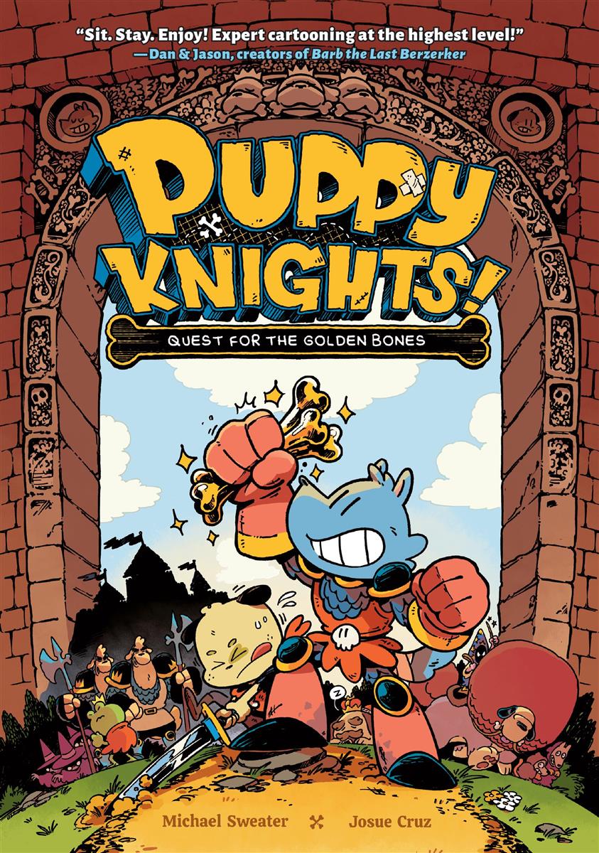 PUPPY KNIGHTS: QUEST FOR THE GOLDEN BONES - (ENGLISH V.)