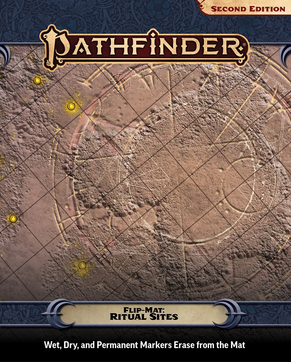PATHFINDER - FLIP-MAT - RITUAL SITES (ENGLISH) - FLIP-MAT