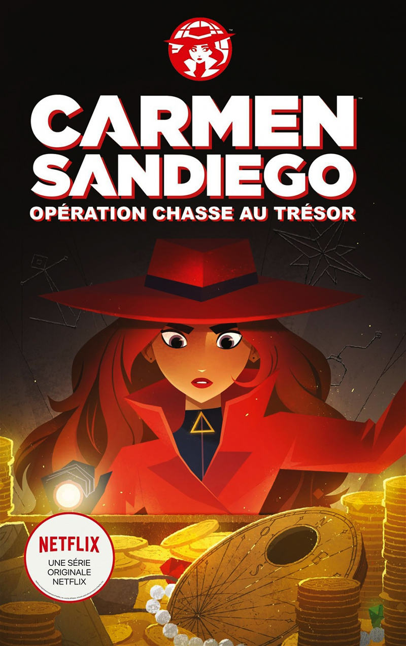 CARMEN SANDIEGO - OPÉRATION CHASSE AU TRÉSOR (GRAND FORMAT)